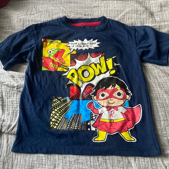 Ryan’s World | Shirts & Tops | X20 Ryans World Shirt | Poshmark